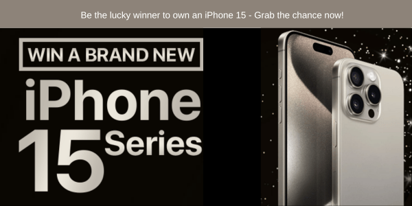 Win an iPhone 15 | WOW Freebies Australia